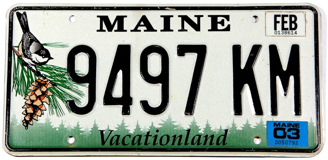 Free Maine License Plate Lookup and Owner Search